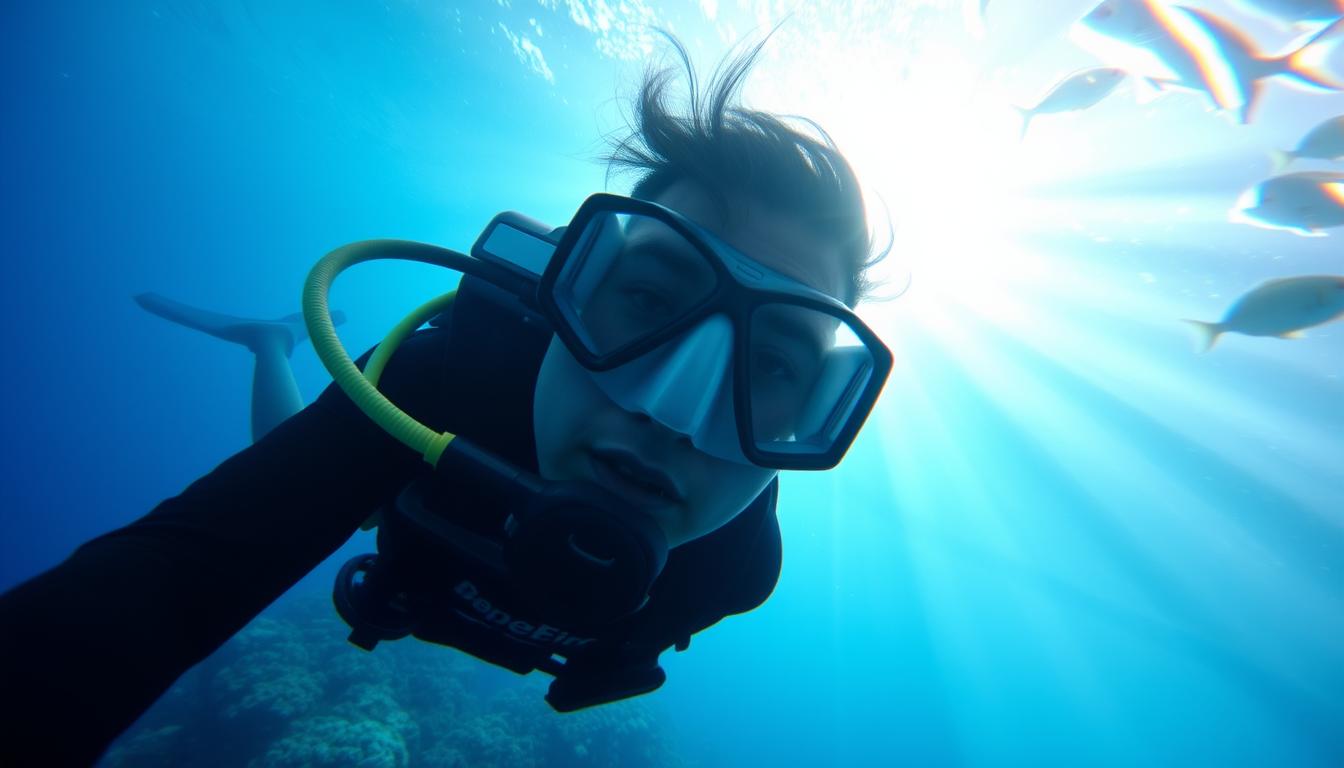 How to Descend Slowly and Safely in Scuba Diving